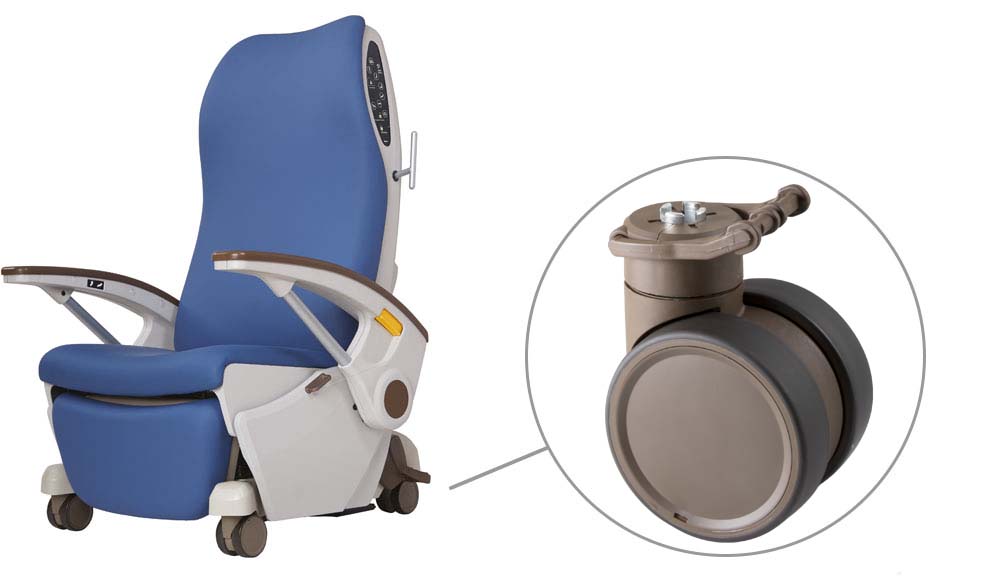 Trinity medical castors | Fallshaw Wheels & Castors